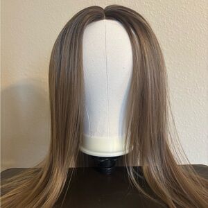 Hair | Chelsea Smith Crowns Light Brunette Long Straight Wig | Poshmark